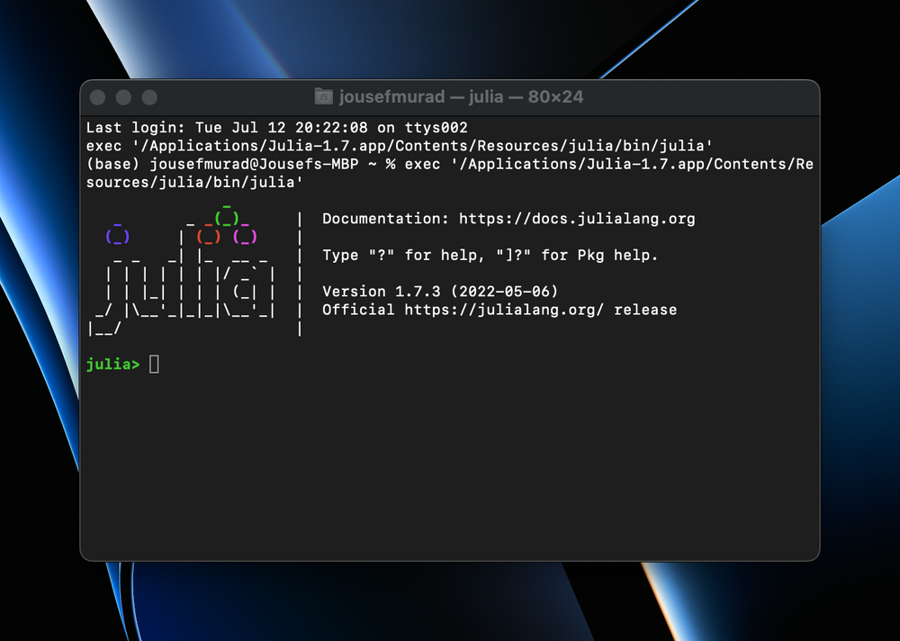 Use Julia in Jupyter Notebook