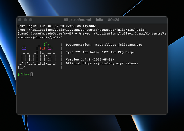 Use Julia in Jupyter Notebook