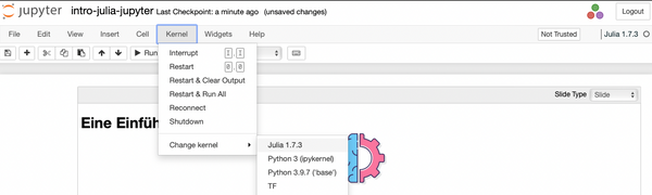 Use Julia in Jupyter Notebook
